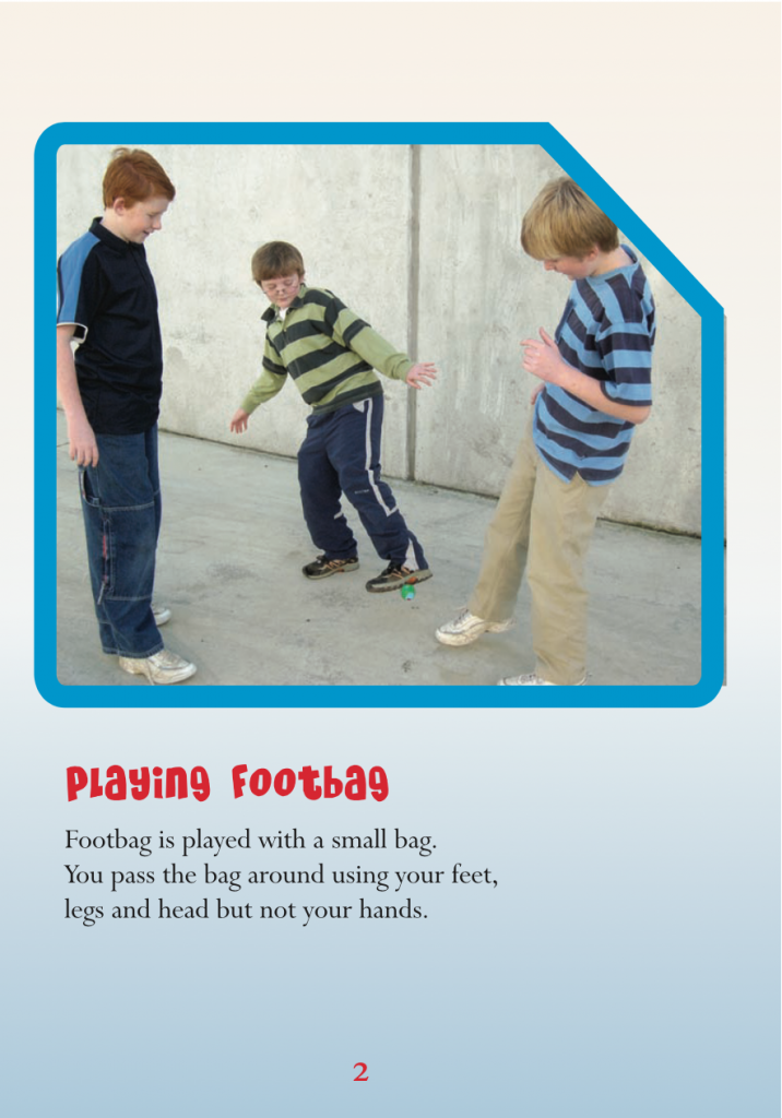 Footbag | Digital Book + Activities – AMS Educational