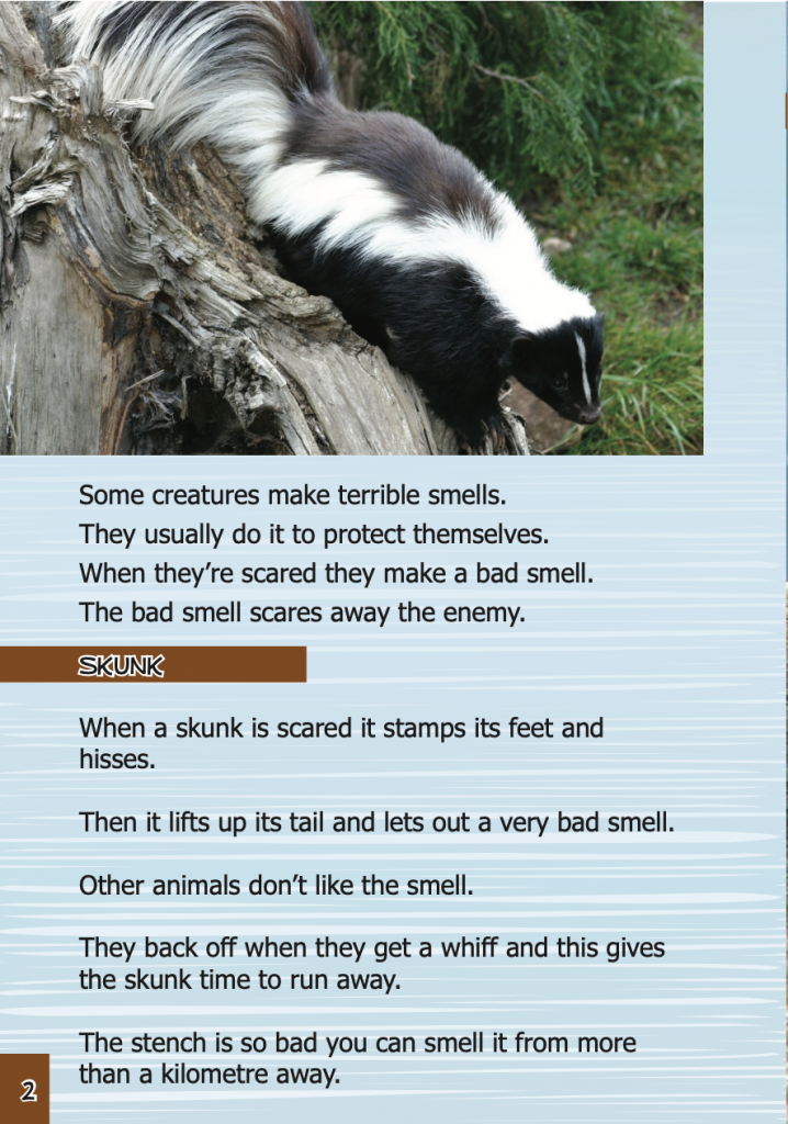 Stinky Creatures | Digital Book + Activities – AMS Educational